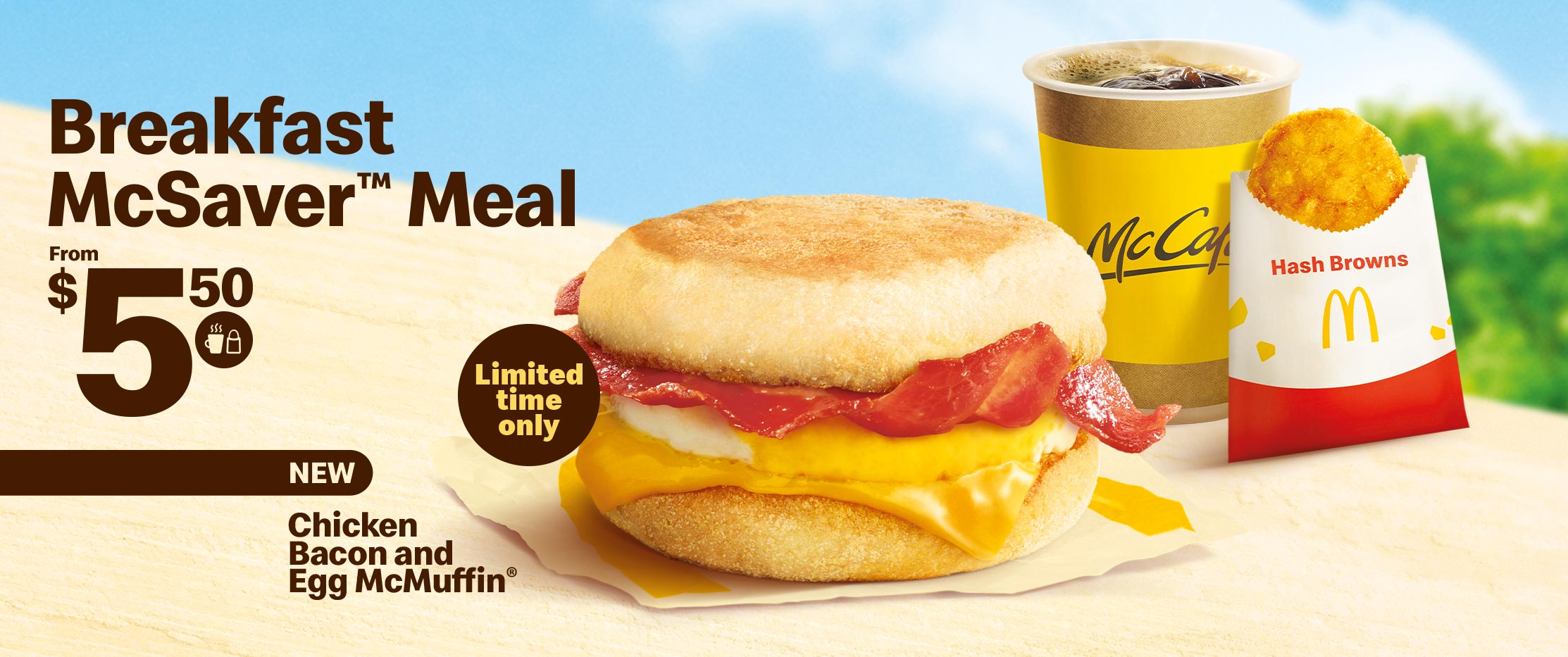 Breakfast McSaver™ Meals | McDonald’s® Singapore